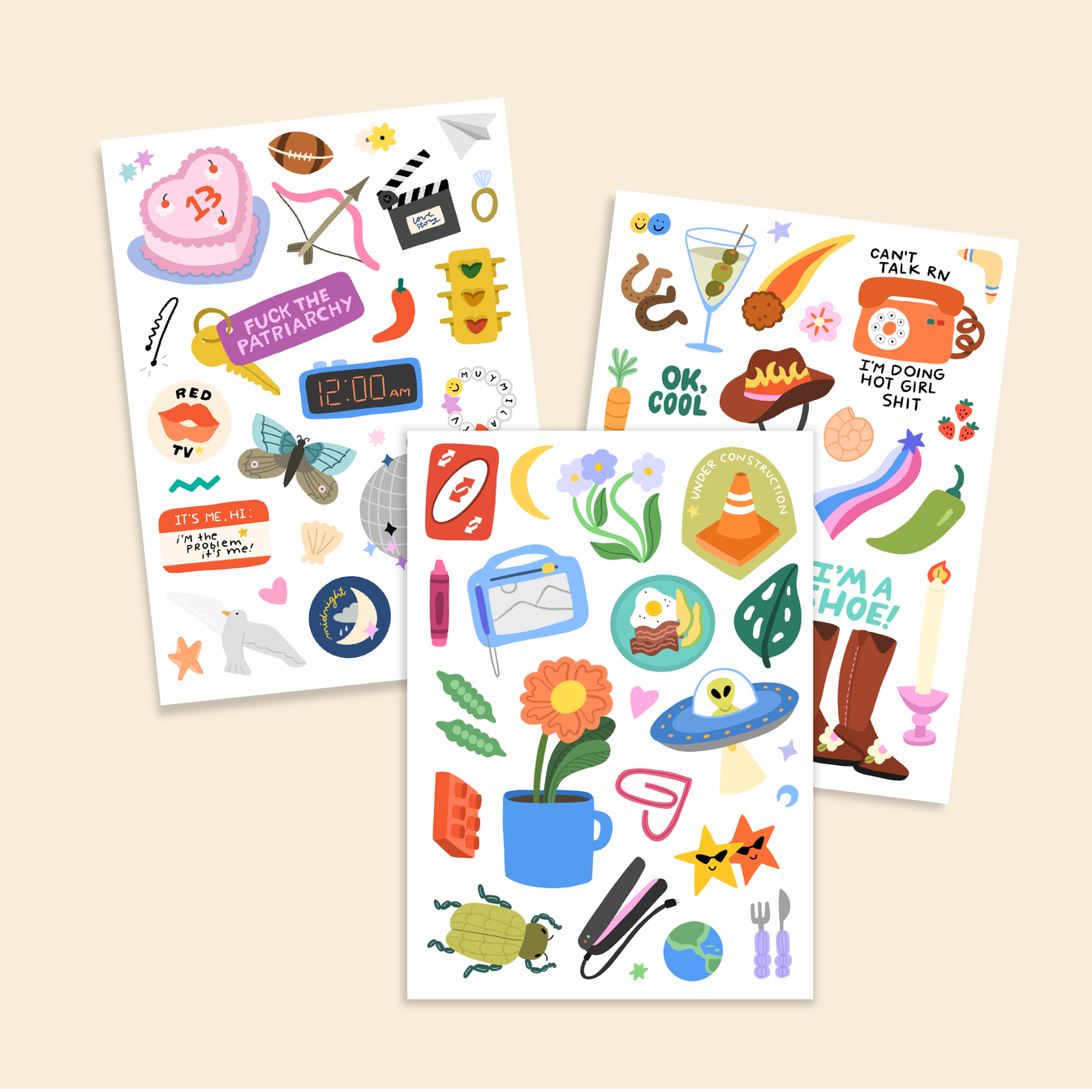 Sticker Pack – Muy Mila